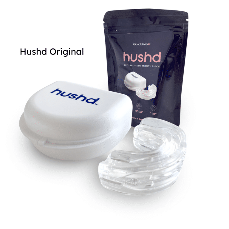 Hushd Temporary Oral Device & SleepCare App