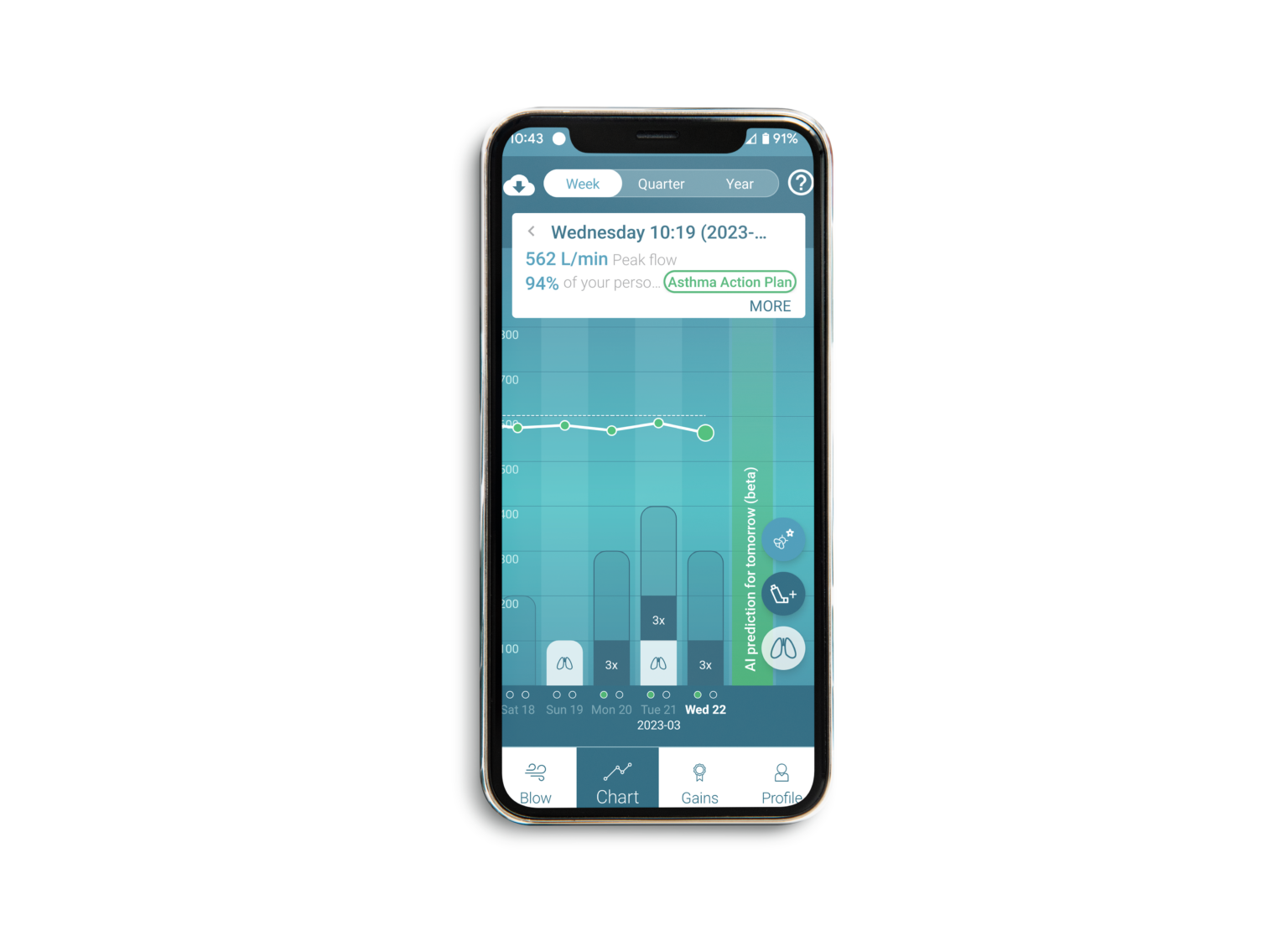 Smart Peak Flow – Asthma Monitoring & Management Device – BMedical