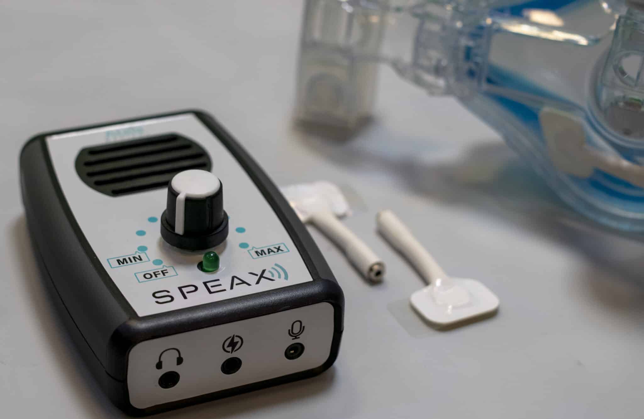 Speax Communication System for Non-Invasive Ventilation – BMedical